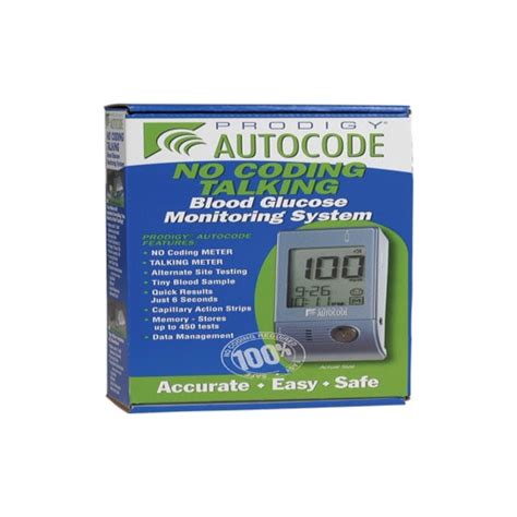 Prodigy Diabetes Care Llc Prodigy Autocode Talking Meter Dme Op051890
