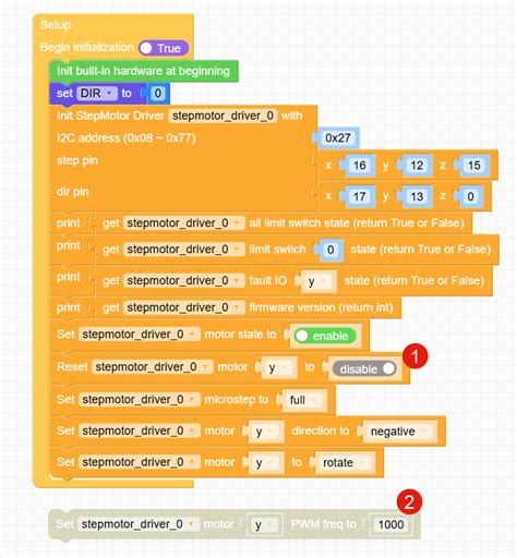 trouble w stepmotor driver module v1 1 and uiflow2 m5stack community