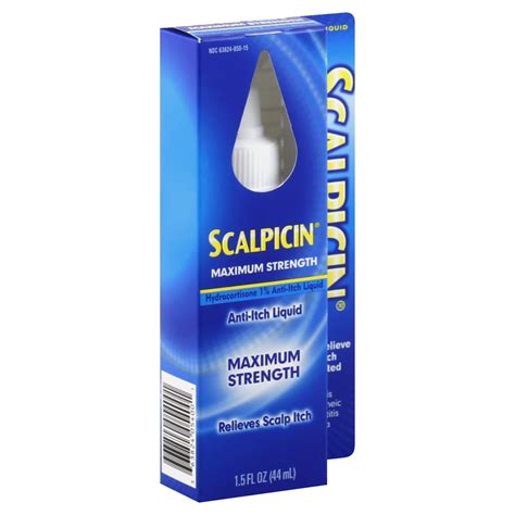 Scalpicin Max Strength Scalp Itch Treatment Shop Shampoo And Conditioner At H E B