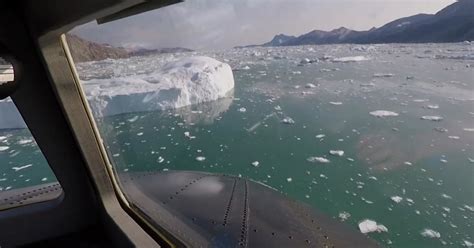 빙하 녹는 속도가 빨라진 이유는따뜻한 물