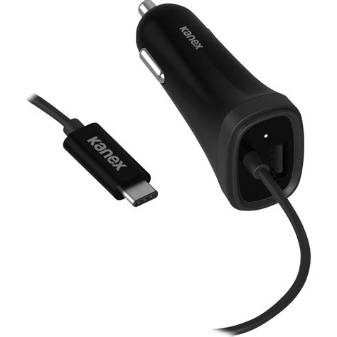 Best Buy Kanex Usb Type C Vehicle Charger Black K181 1052 Bk4f