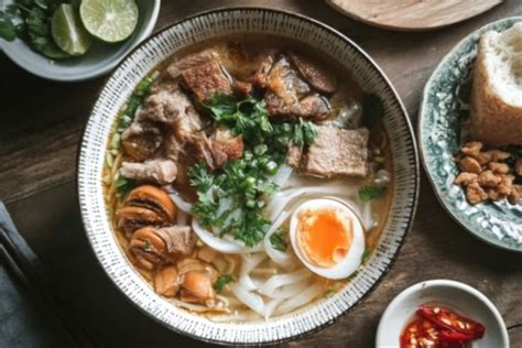Banh Canh Cua Homemade Crab Tapioca Noodle Soup