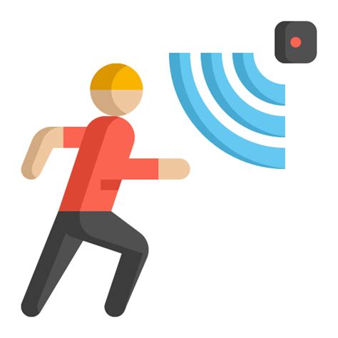 Motion Sensor Generic Flat Icon