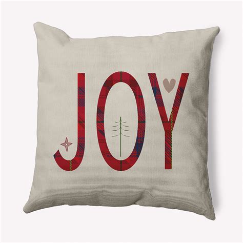 E By Design Holiday Cheer Joy Wayfair