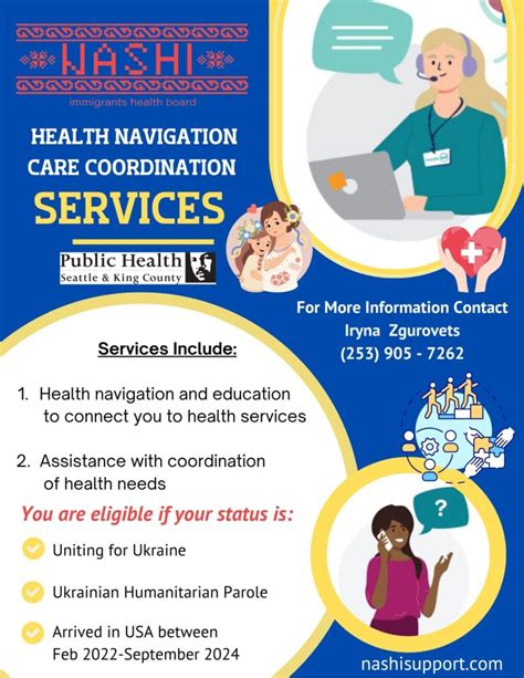 Health Navigation Program Nashi Immigrants Health Board