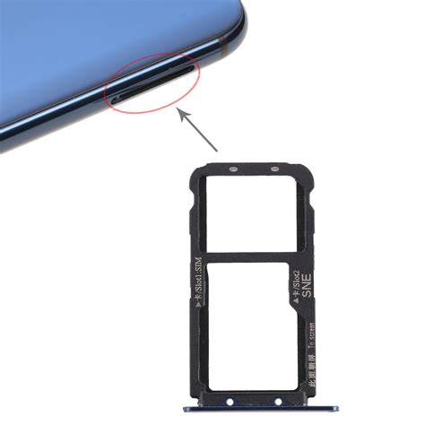 Sim Card Tray For Huawei Mate Lite Maimang Blue Alexnld Com