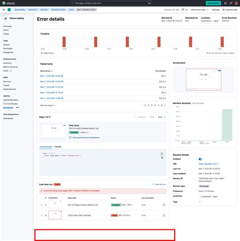 Synthetics Errors Empty Panel On Error Details Page · Issue 152858 · Elastickibana · Github