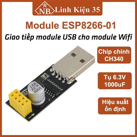 Module Giao Tiếp Usb Cho Module Wifi Esp8266 01 điện áp 33v Baud