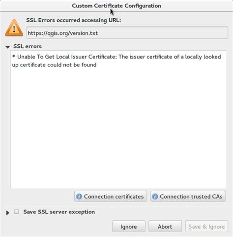 Bug Report 13640 Ssl Error On Starting Qgis On Debian Testing Qgis Application Qgis Issue