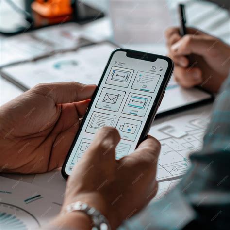 Conceptualizing Mobile App Ui Design Software Graphic Development With Prototype Testing