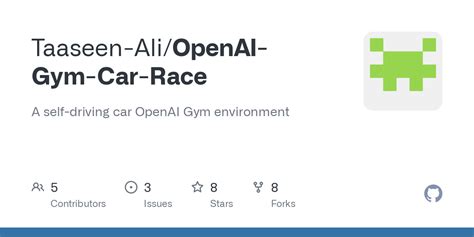 GitHub Taaseen Ali OpenAI Gym Car Race A Self Driving Car OpenAI Gym Environment