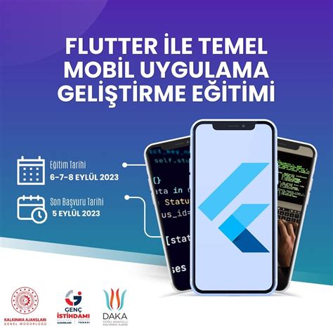 Doğu Anadolu Kalkınma Ajansı Linkedin‘de 🚀 Flutter Ile Temel Mobil