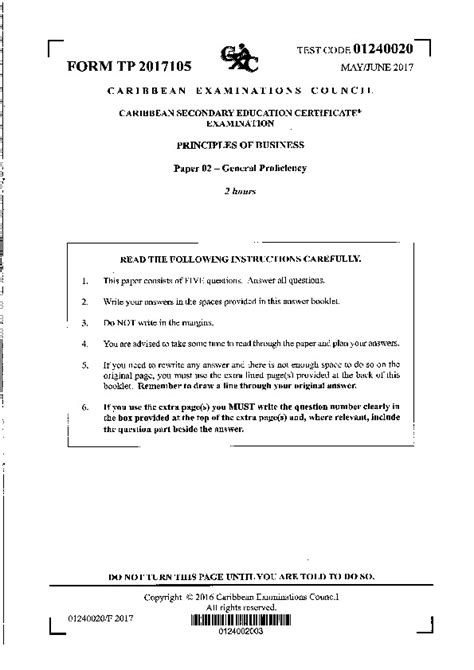 csec pob june 2017 p2 pdf pdfcoffee