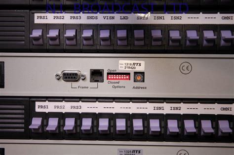 RTS Telex Zeus 3 III 32 Channel Intercom System With Software N I Broadcast Ltd