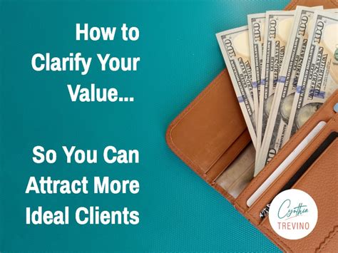 How To Know Your Value Attract Ideal Clients As A New Life Coach She Markets Mentor