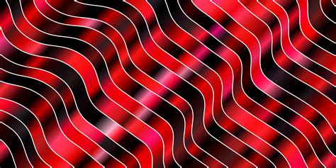 Dark Pink Red Vector Texture With Wry Lines Abstract Gradient