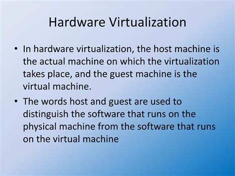 Operating System 16 Virtual Machines Ppt