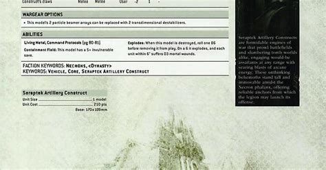 Seraptek Artillery Construct Album On Imgur