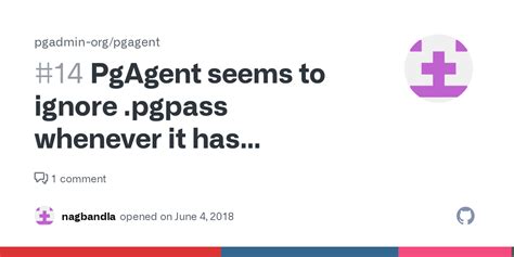 Pgagent Seems To Ignore Pgpass Whenever It Has 127001 1270015432postgrespostgres