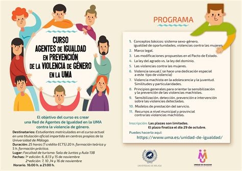 Unidad De Igualdad Pagina De Inicio Universidad De Málaga