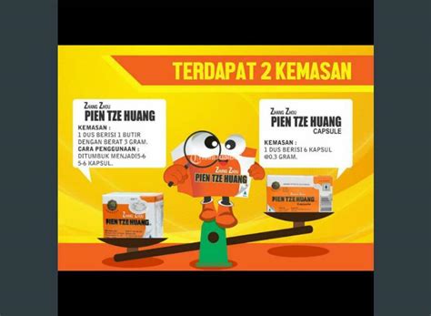 Pien Tze Huang Capsule Obat Sehabis Operasi Tribun Jualbeli
