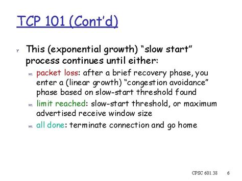 Tutorial Tcp 101 R The Transmission Control Protocol
