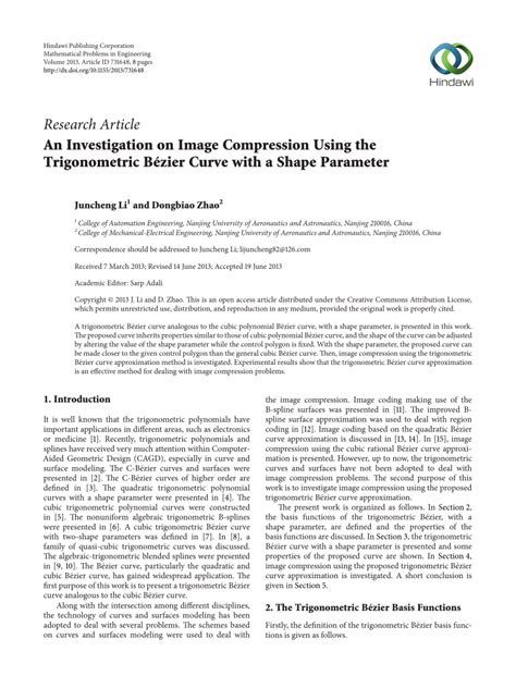 Pdf An Investigation On Image Compression Using The Trigonometric