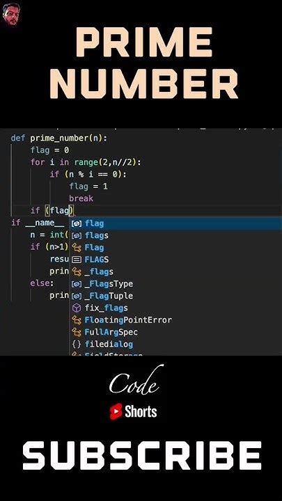 Python Program To Check Prime Number Code Shorts~6 Python Code Shorts Primenumber Youtube
