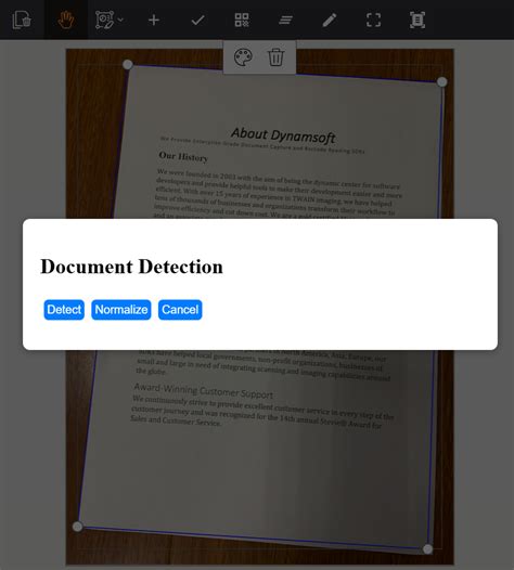 How To Detect And Save Documents To Pdf With Html5 And Javascript Dynamsoft Developers Blog