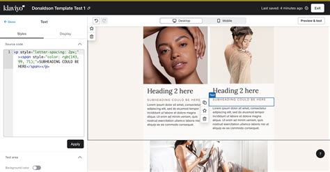 glitch adding extra padding beneath text boxes klaviyo community