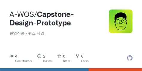 Github A Woscapstone Design Prototype 졸업작품 퀴즈 게임