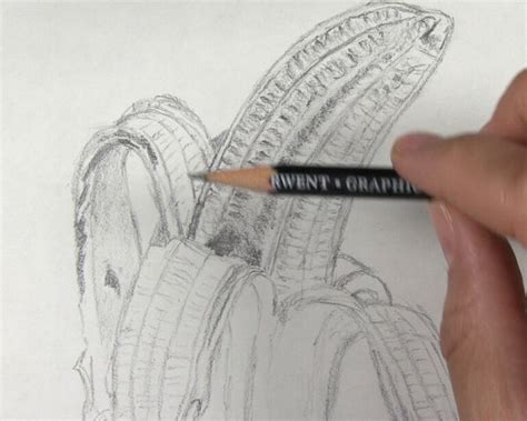 How To Draw A Peeled Banana Let S Draw Today