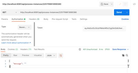 Getting Unauthorized Error For Operate Api Even If We Get The Token