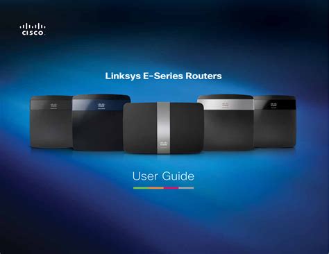Cisco Linksys E Users Manual E Series Routers User Guide