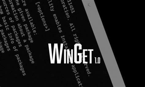WinGet ya está aquí el administrador de paquetes para Windows