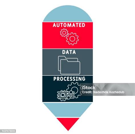 adp automated data processing acronym stock illustration download image now automated