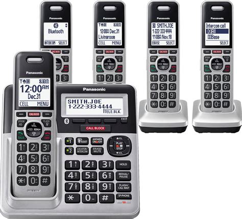 Panasonic KX TGF S Link Cell DECT Expandable Cordless Phone System With Digital