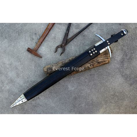 Sword Breaker Sword Medieval Defensive Blade Everest Forge