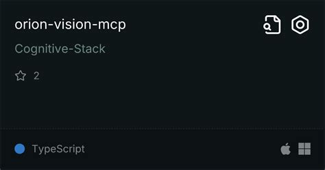 Orion Vision Mcp Server Glama