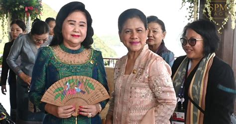 សម្តេចកិត្តិព្រឹទ្ធបណ្ឌិត ប៊ុន រ៉ានី ហ៊ុនសែន រួមទាំងភរិយាប្រមុខរដ្ឋ ប្រមុខរដ្ឋាភិបាល អាស៊ាន