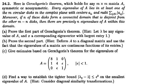 Numerical Linear Algebra Textbook Numerical Linear