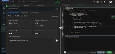 Geeksforgeekschallenge Day14 Codingjourney Problemsolving Prateek Dwivedi