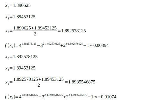 Bisection Method Example Hand Solution And Python Code Blog