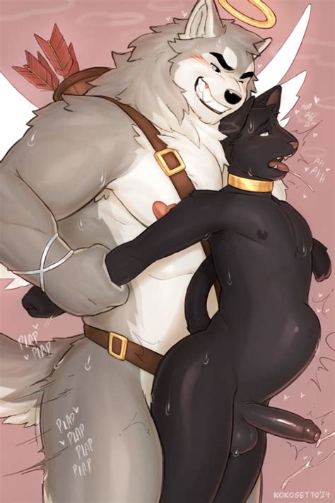 Rule 34 Anal Anal Sex Anthro Apollo Pupterrain Black Body Black Fur Blush Blush Lines Bodily