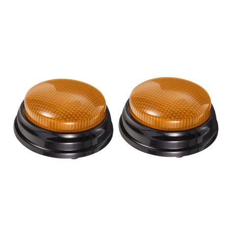 Worgeous 2pcs Light Up Buttons For Game Show Talking Alarm Clock
