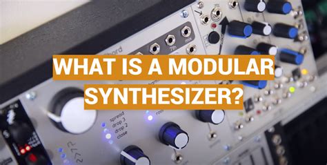 What Is A Modular Synthesizer MusicProfy