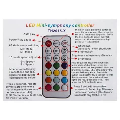 wspixel ws2812b ws2811 pixel led remote controller up to 0 3 w at