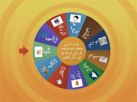 حرف ڈ Spin The Wheel