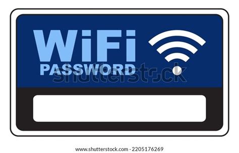 Illustration Wfi Password Sign Empty Space Stock Illustration 2205176269 Shutterstock Illustration Wfi Password Sign Empty Space Stock Illustration 2205176269 Shutterstock