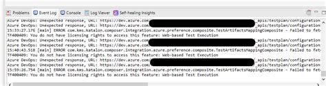 Enabling Azure Devops Integration Unable To Fetch Projects Katalon